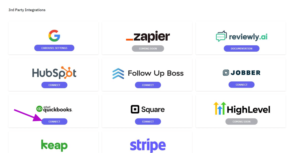 Quickbooks Integration Reviewly Ai